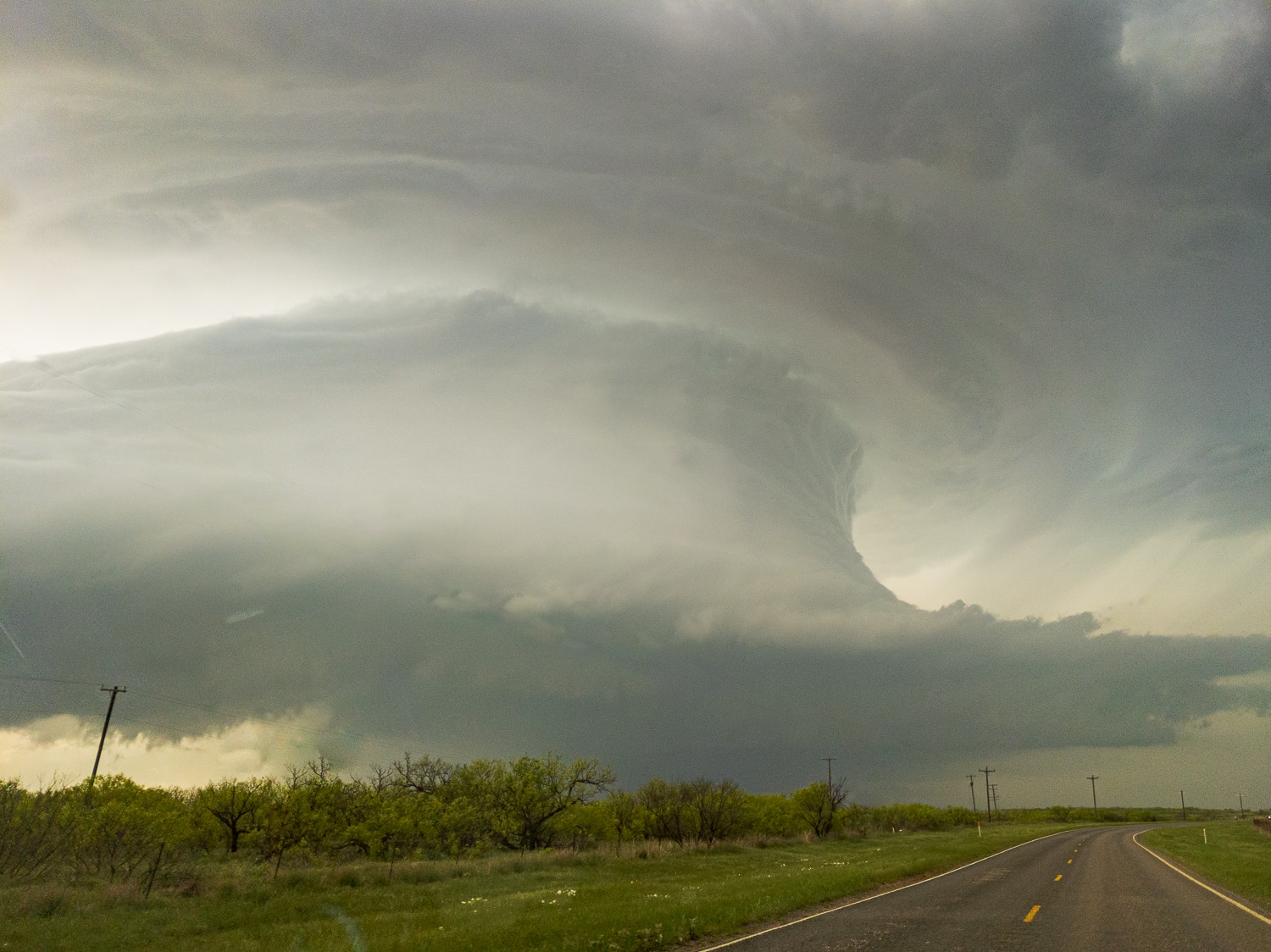 Storm Chase Log: Electra Supercell Structure - Ben Holcomb